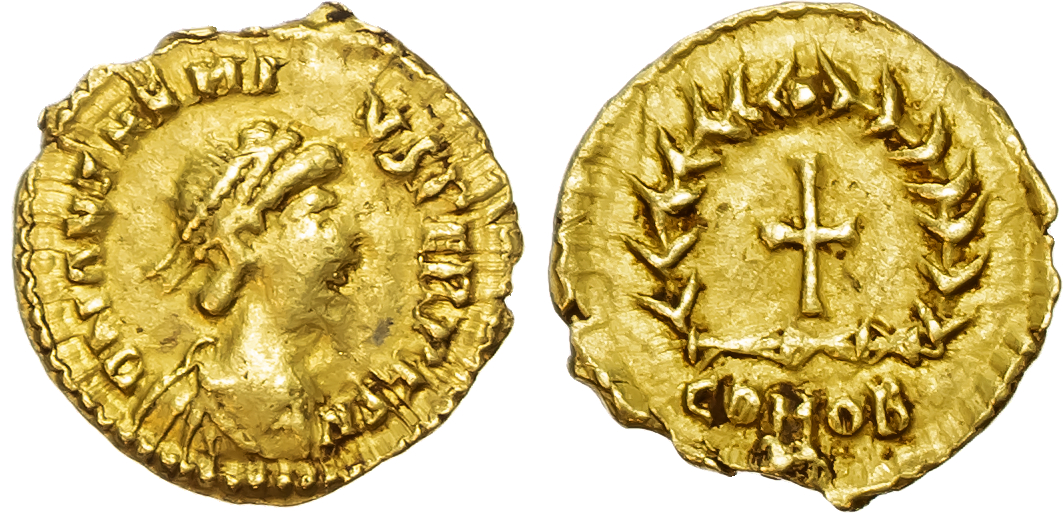 Anthemius Gold Tremissis | Roman Imperial Coins