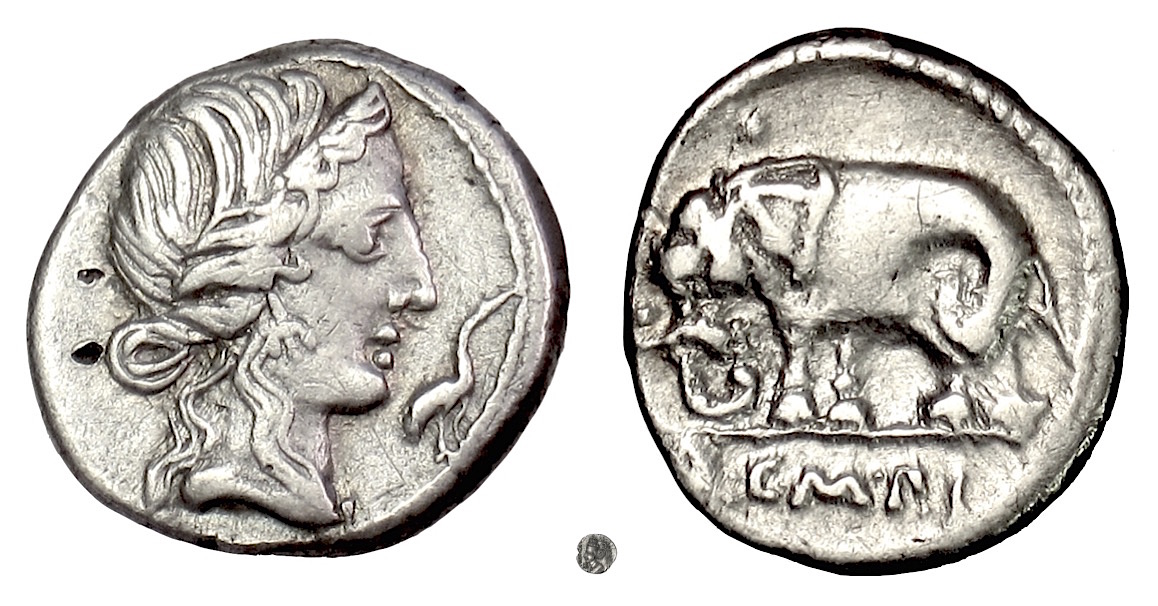Roman Republic, Q. Caecilius Metellus Pius. Italian mint, 81 BC. Pietas ...