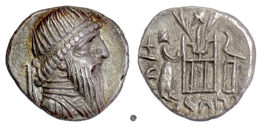 PERSIS, VADFRADAD IV. AR Drachm, Istakhr (Persepolis) mint, early 1st ...