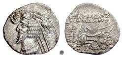 PARTHIA, Sinatrukes. AR Drachm, Rhagae mint, circa 93-69 BC | Ancient ...