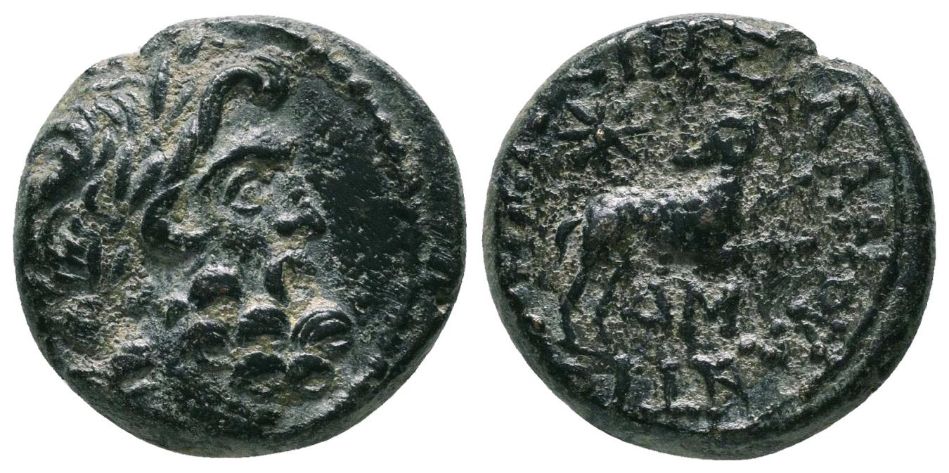 ANTIOCH (Syria) AE20. EF-/VF+. Q. Caecilius Metellus Creticus Silanus ...