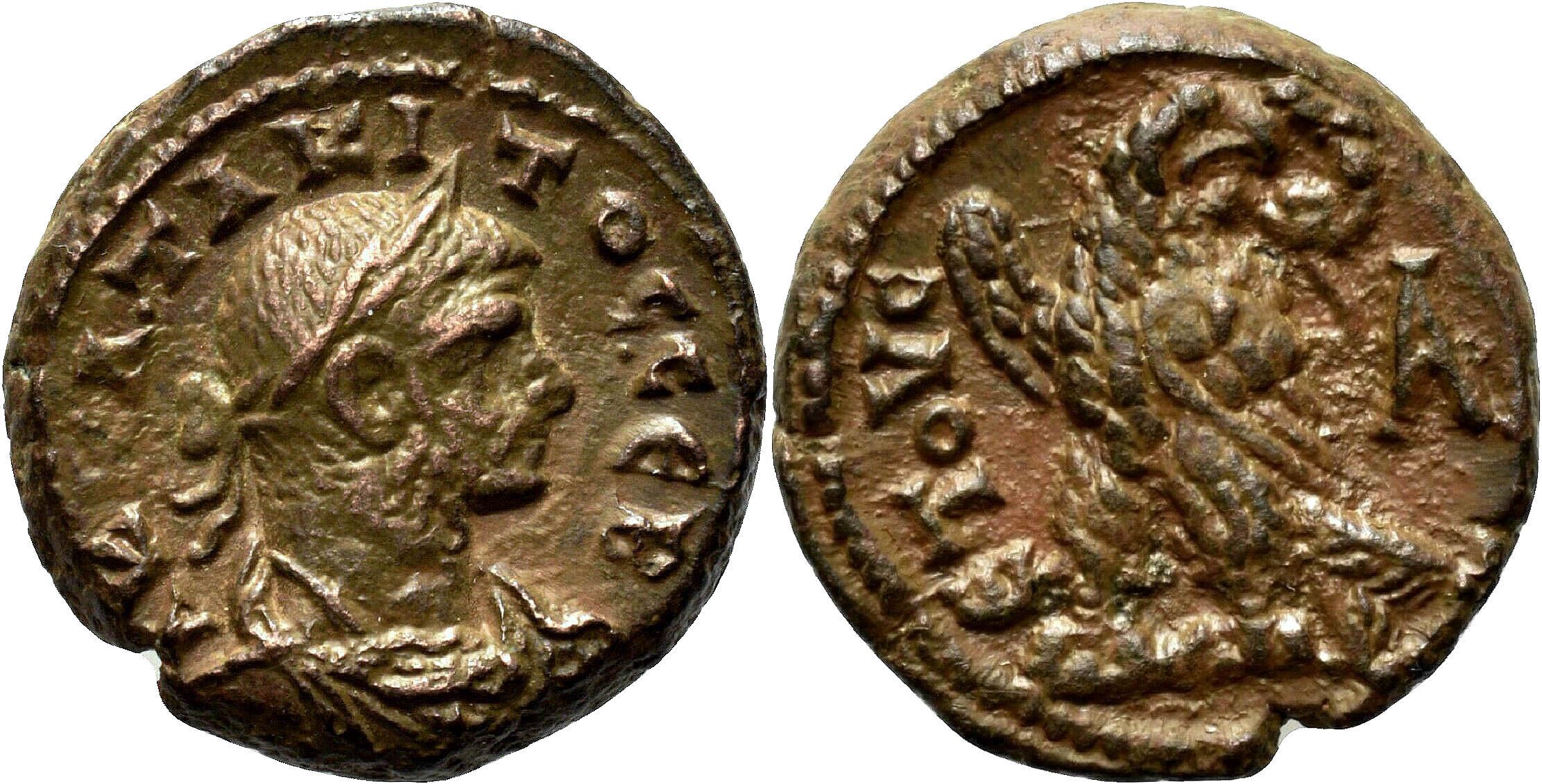 TACITUS AE Tetradrachm. Alexandria mint. EF/EF+. Eagle. | Roman ...