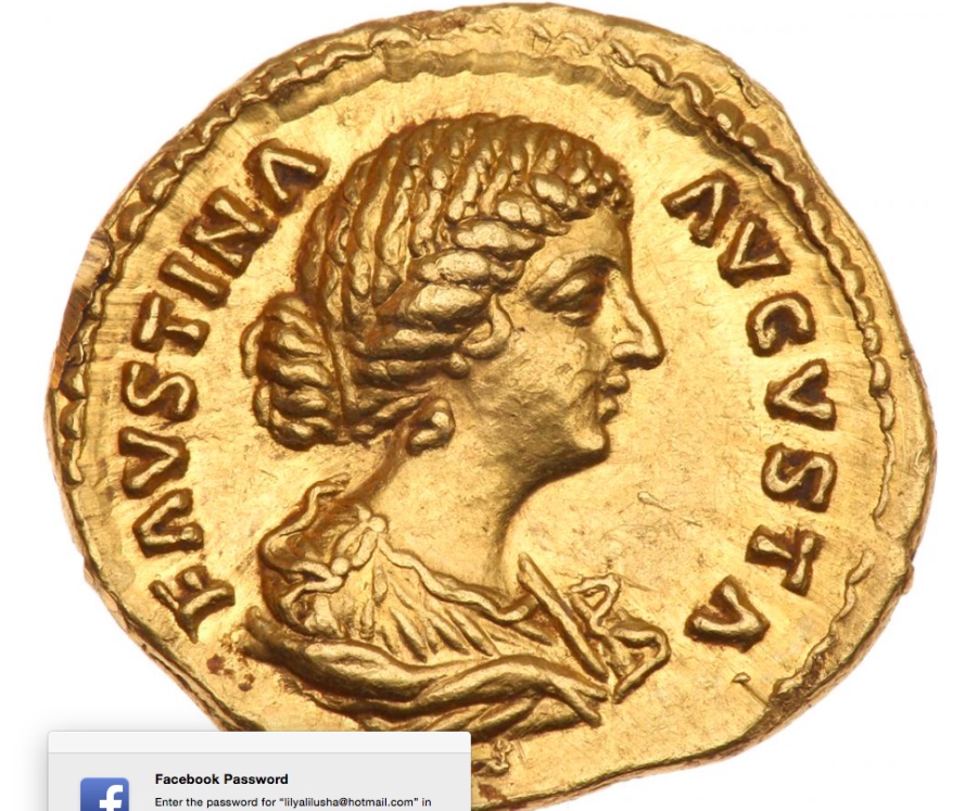 Ancient Coins - FAUSTINA II Jr. Marcus Aurelius Wife 146AD Gold Ancient ...