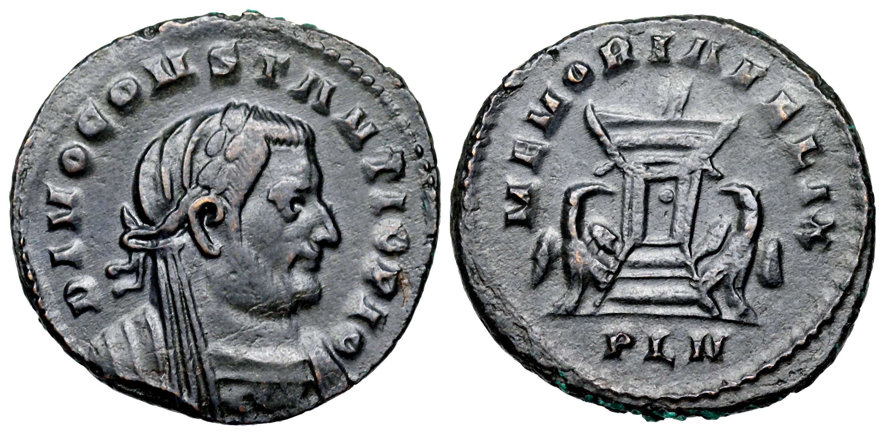 Constantius I MEMORIA FELIX from London | Roman Imperial Coins