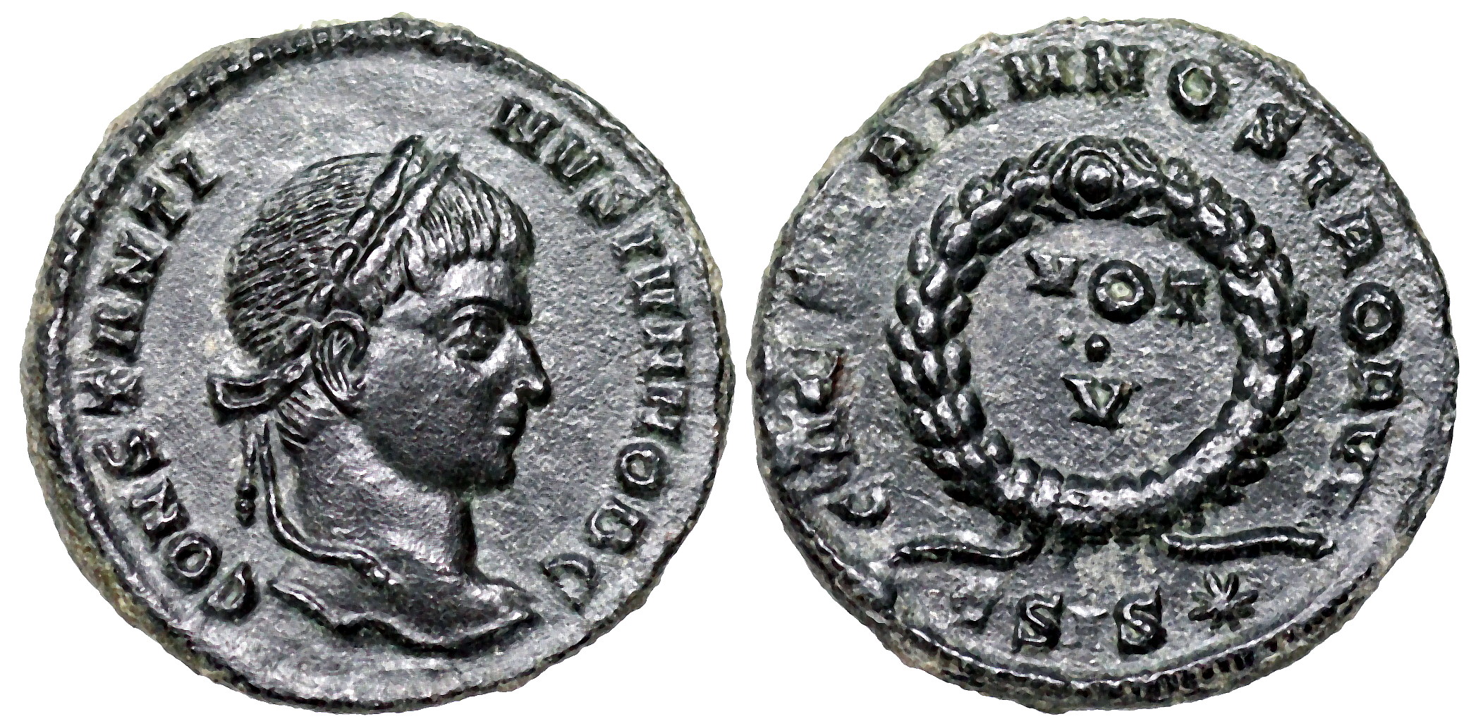 Constantine II VOT V from Siscia | Roman Imperial Coins
