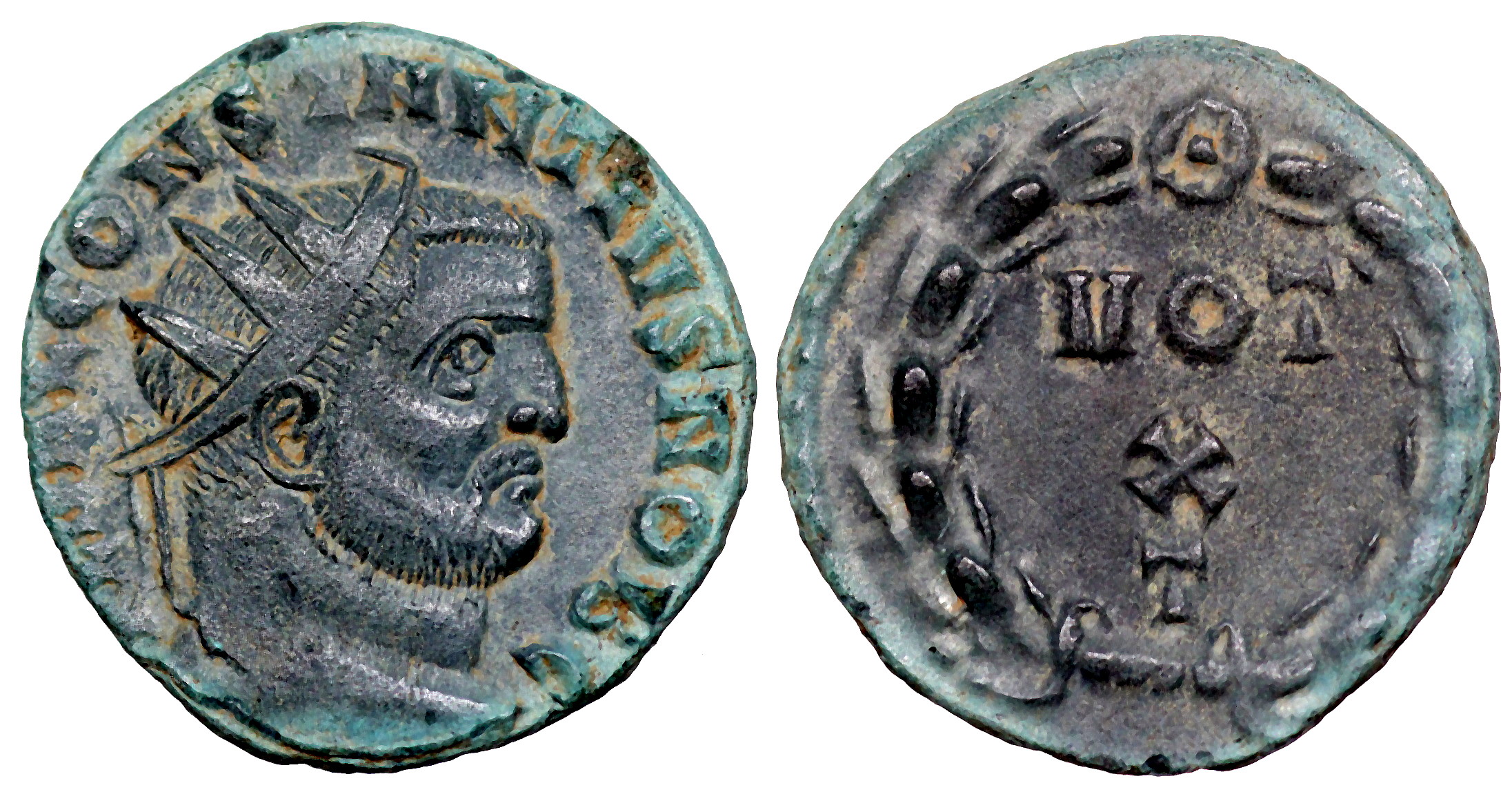 Constantius I VOT XX from Ticinum | Roman Imperial Coins
