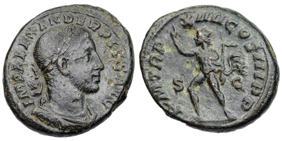 Severus Alexander with Sol reverse from Rome | Roman Imperial Coins