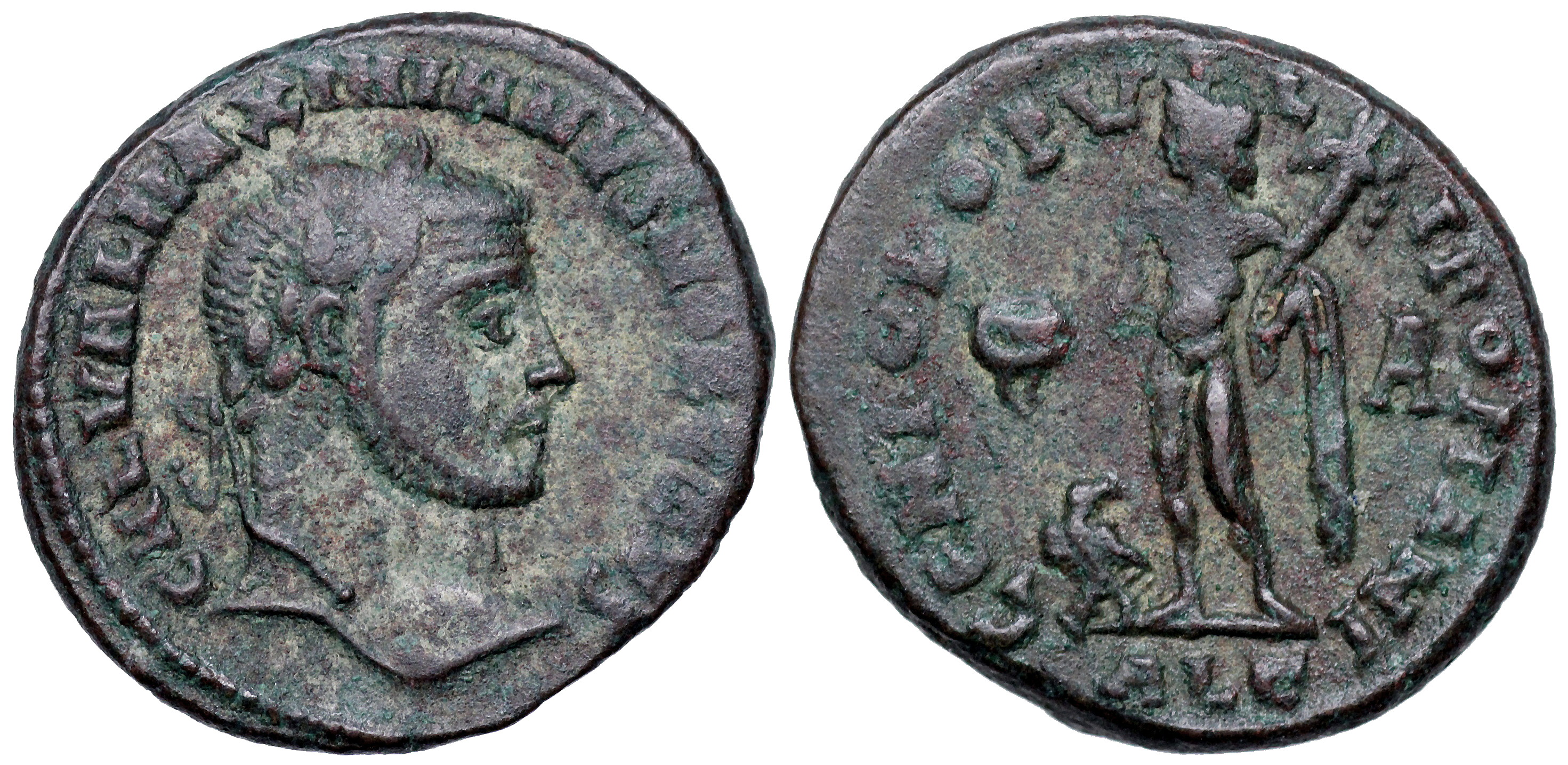 Galerius GENIO POPVLI ROMANI from Alexandria…struck under Domitius ...