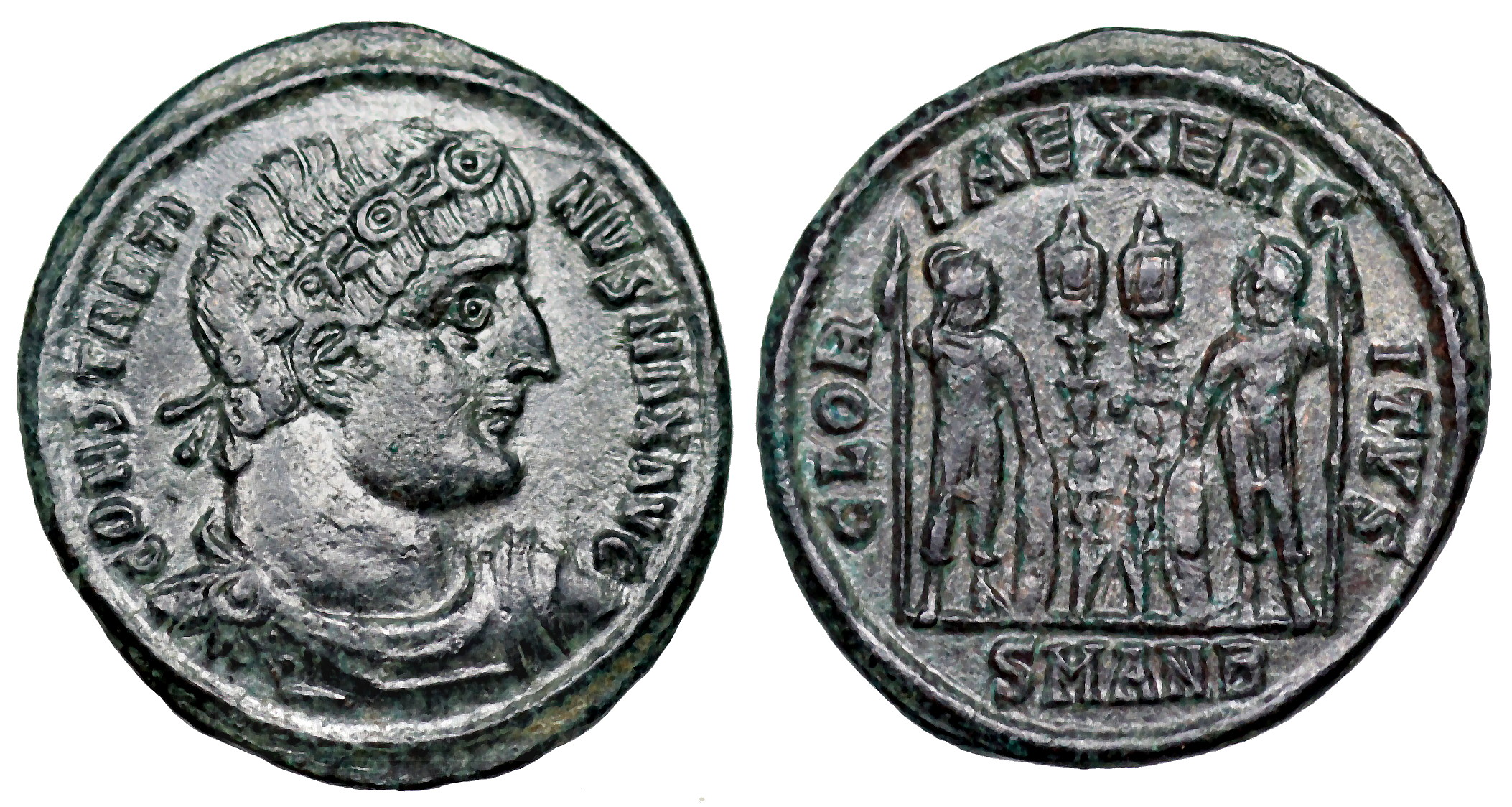 Constantine I GLORIA EXERCITVS from Antioch | Roman Imperial Coins