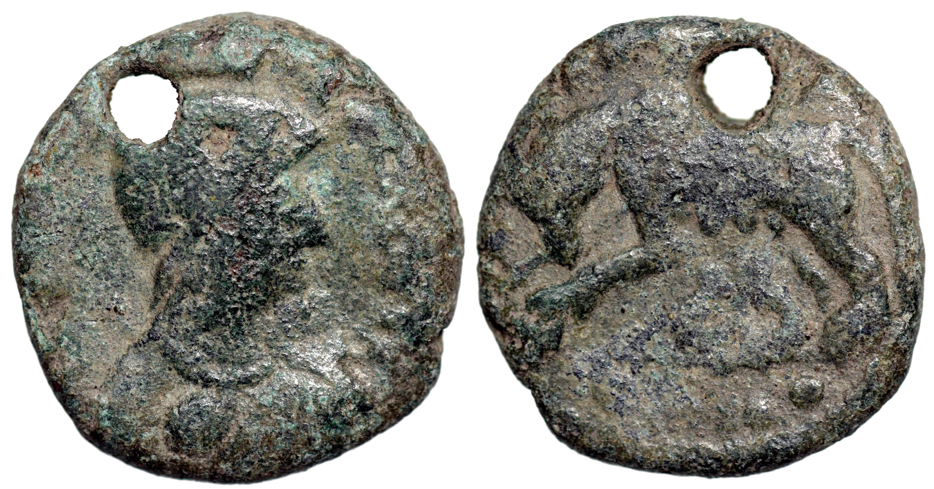 Ostrogoths INVICTA ROMA wolf and twins