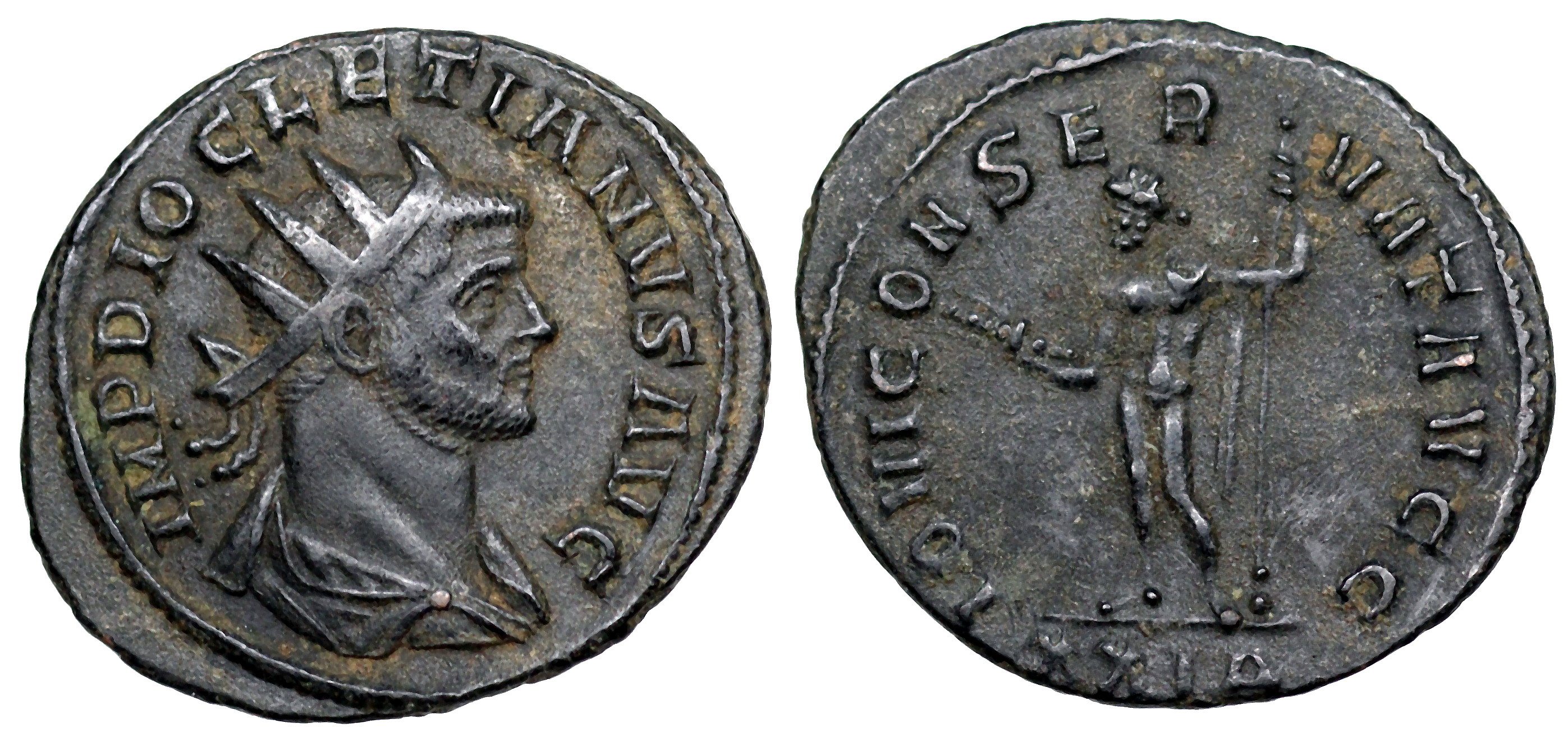 Diocletian IOVI CONSERVAT AVGG from Rome | Roman Imperial Coins