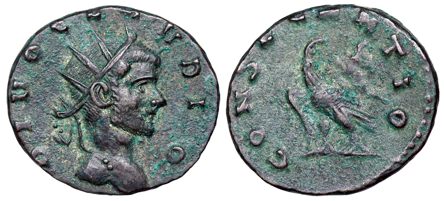Claudius II CONSECRATIO eagle from Rome | Roman Imperial Coins