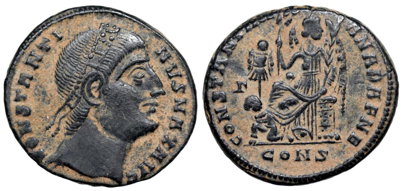 Constantine I CONSTANTINIANA DAFNE from Constantinople | Roman Imperial ...