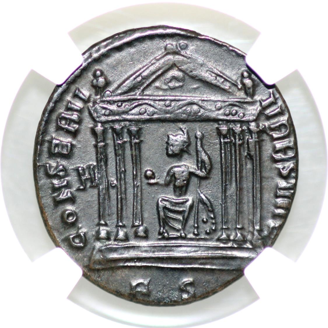 Maxentius CONSERV VRB SVAE from Rome...NGC slabbed | Roman Imperial Coins