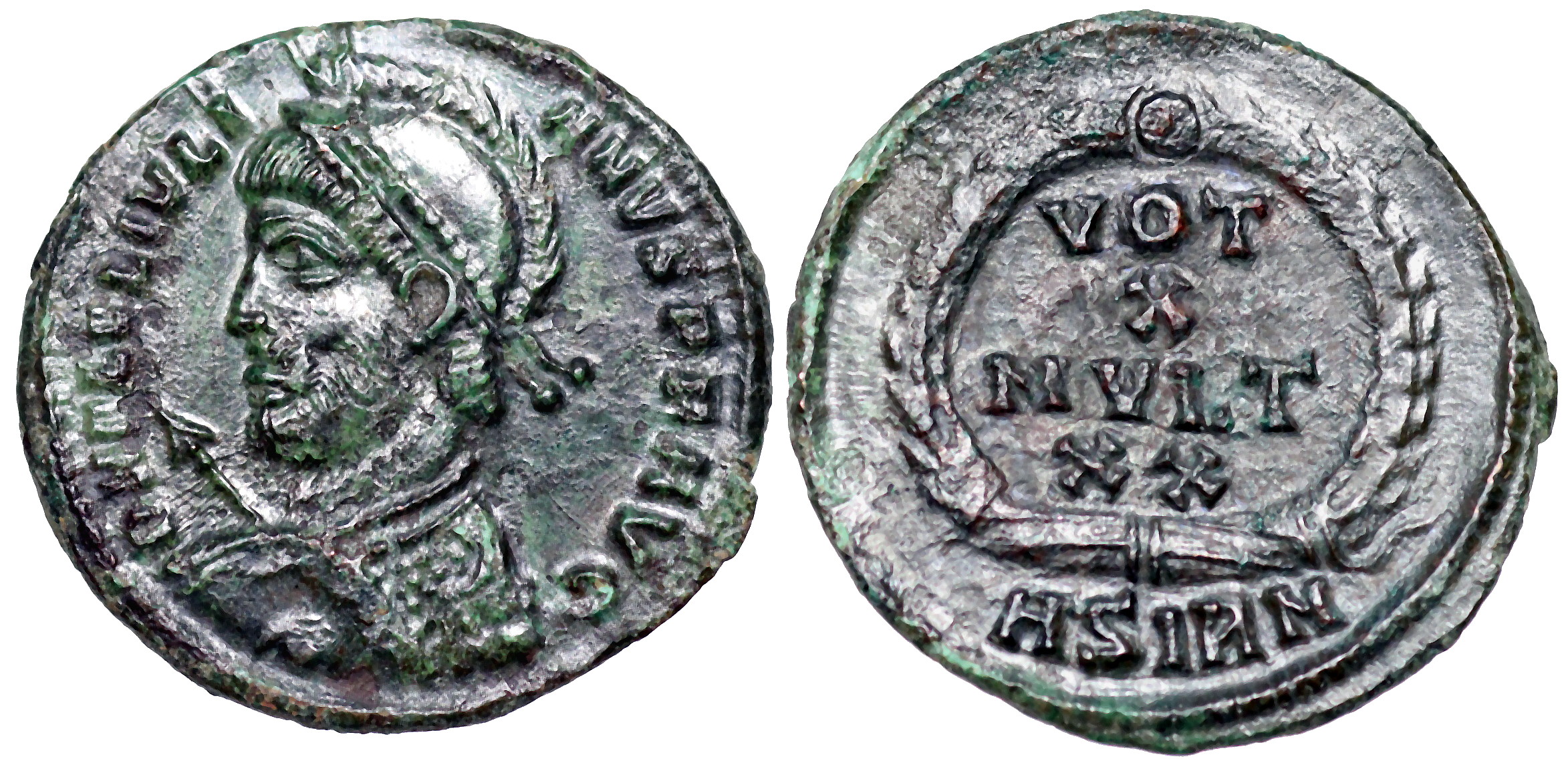 Julian II VOT X from Sirmium | Roman Imperial Coins