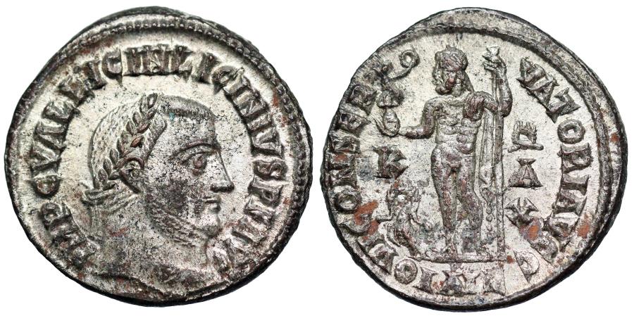 Licinius I IOVI CONSERVATORI from Alexandria...silvered | Roman ...