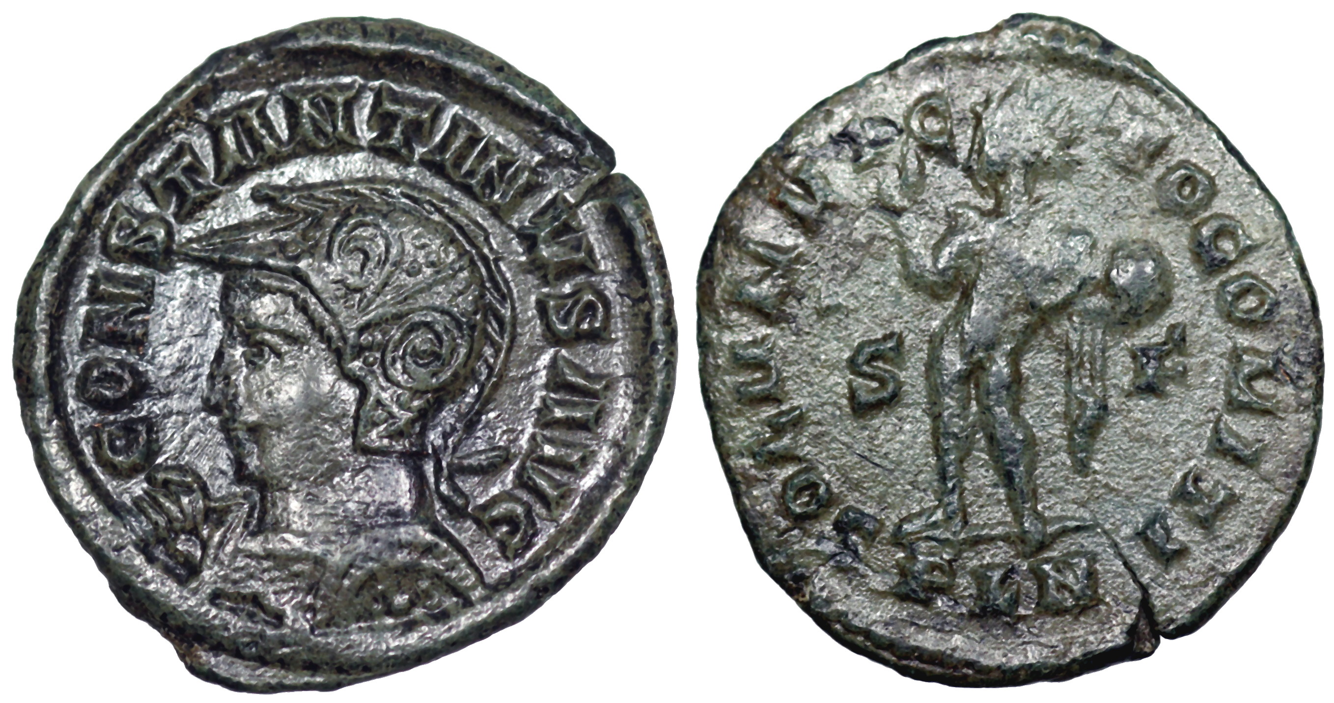 Constantine I SOLI INVICTO COMITI from London | Roman Imperial Coins