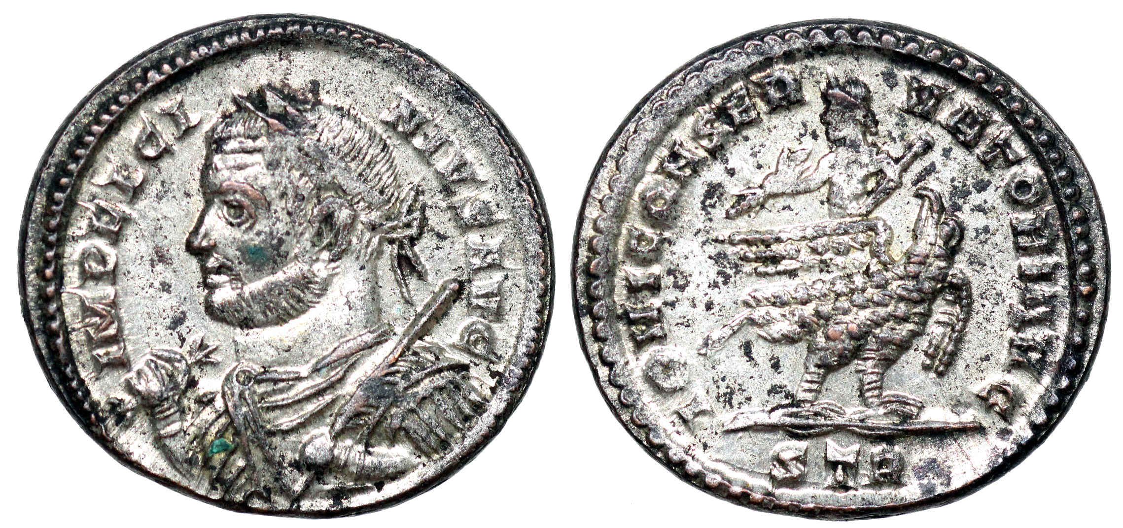 Licinius I IOVI CONSERVATORI AVG from Trier | Roman Imperial Coins