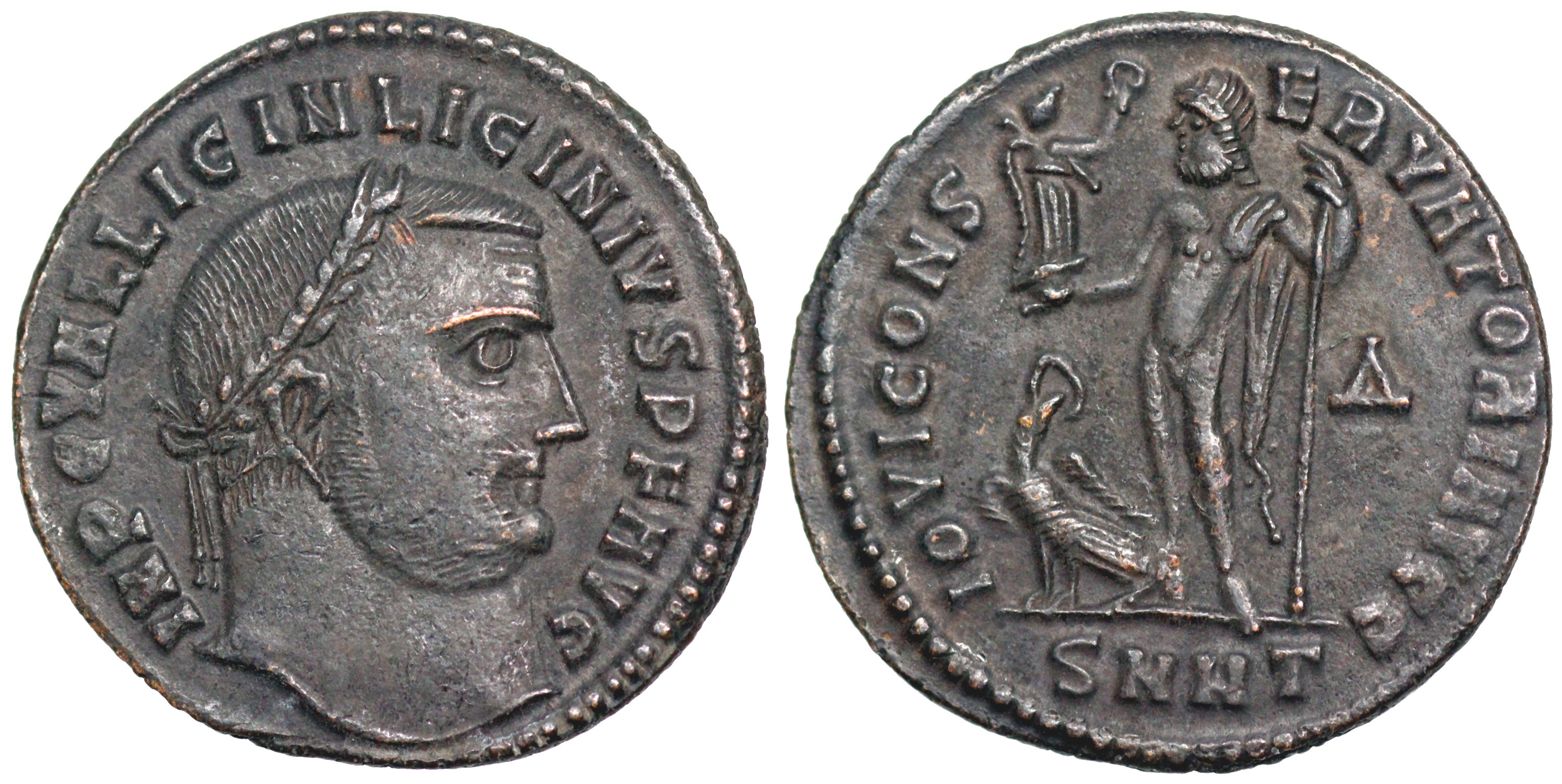 Licinius I IOVI CONSERVATORI AVGG from Heraclea | Roman Imperial Coins