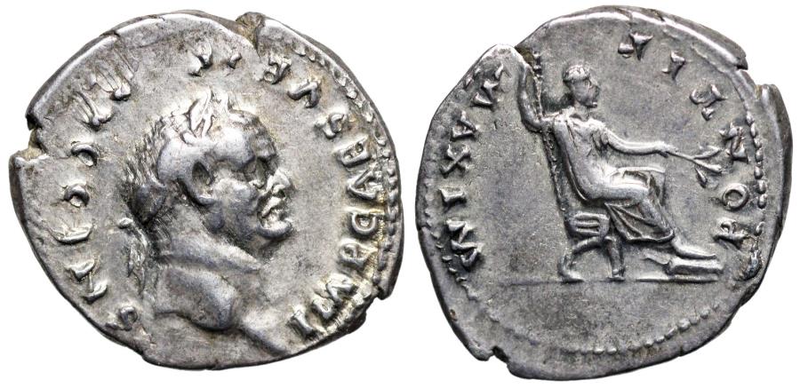 Vespasian PONTIF MAXIM from Rome | Roman Imperial Coins