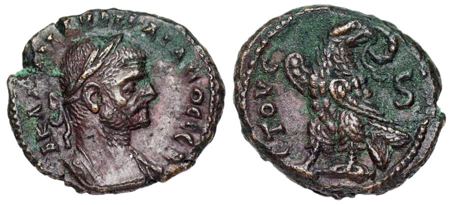 Aurelian tetradrachm with eagle reverse from Alexandria | Roman ...