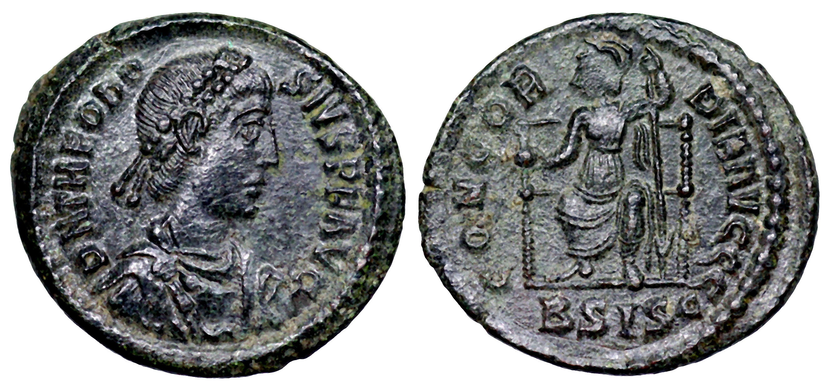 Theodosius I CONCORDIA AVGGG from Siscia | Roman Imperial Coins