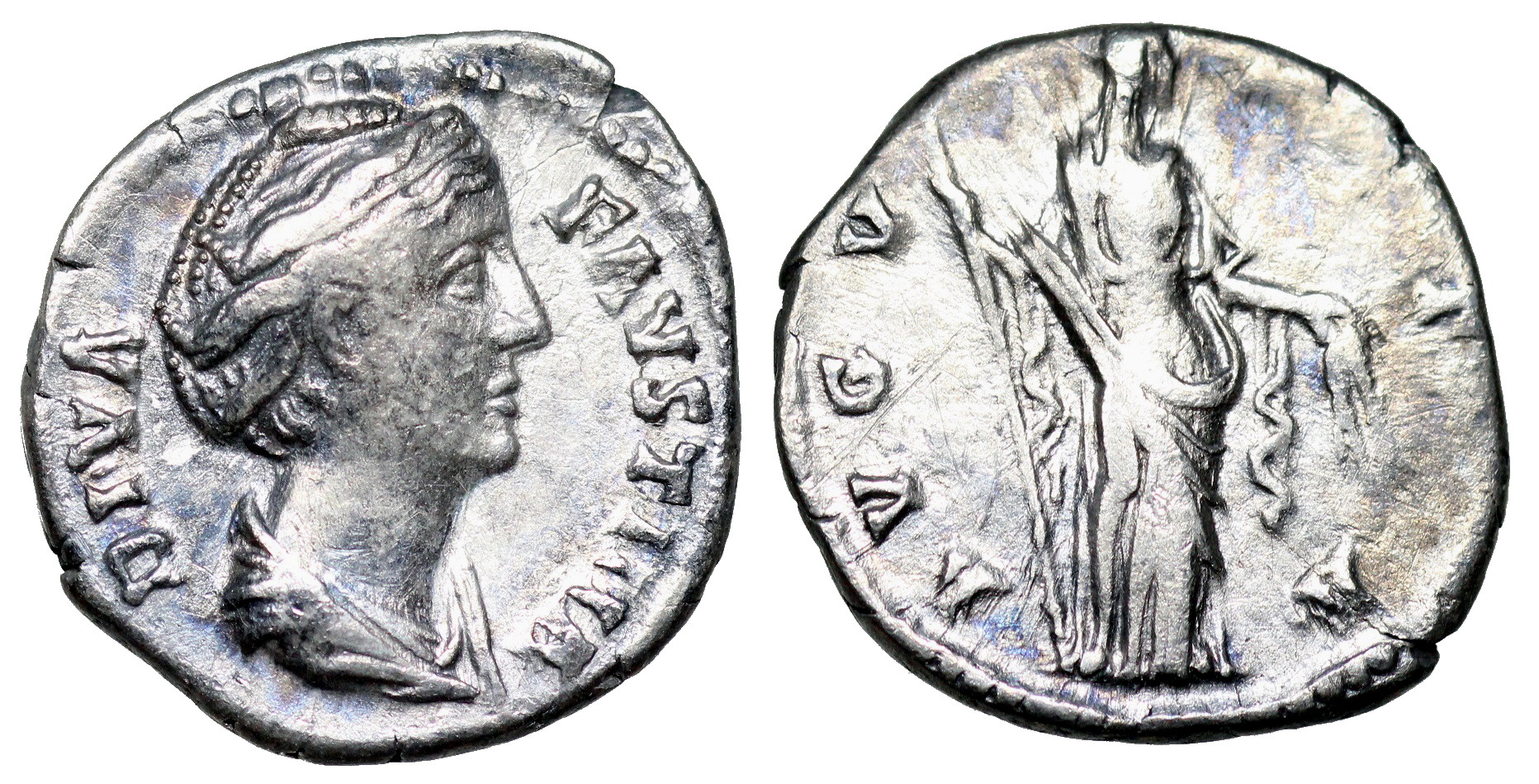 Faustina I AVGVSTA; Ceres from Rome | Roman Imperial Coins