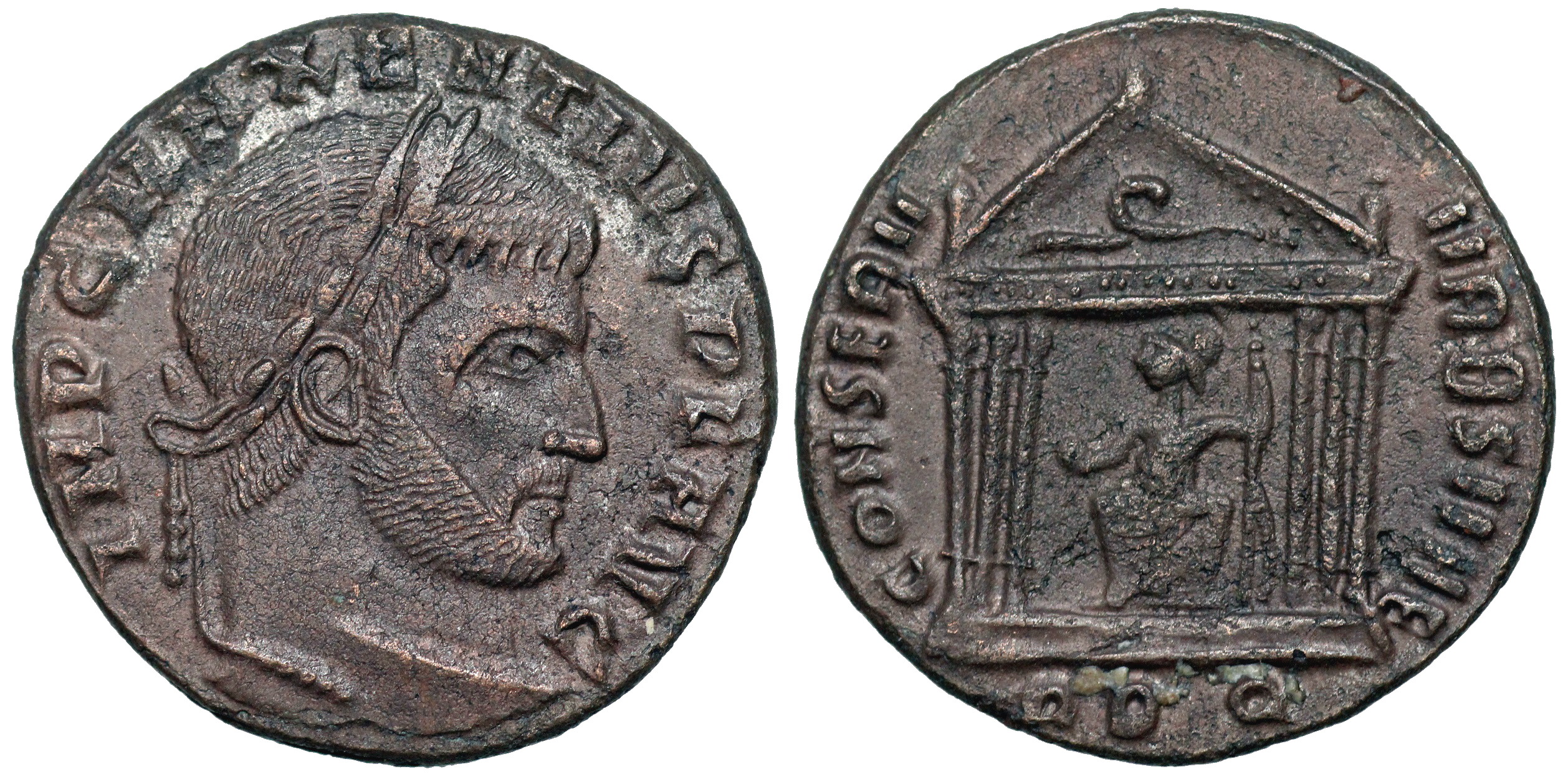 Maxentius CONSERV VRB SVAE from Rome | Roman Imperial Coins
