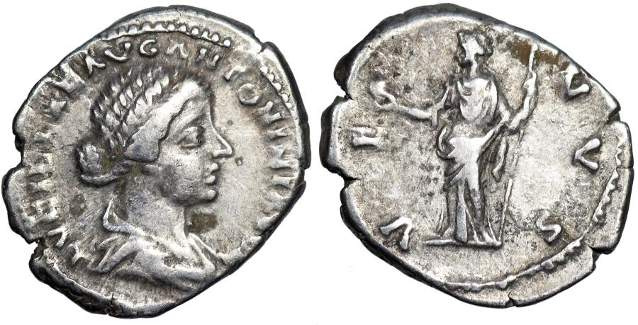 Lucilla VESTA; Venus from Rome | Roman Imperial Coins