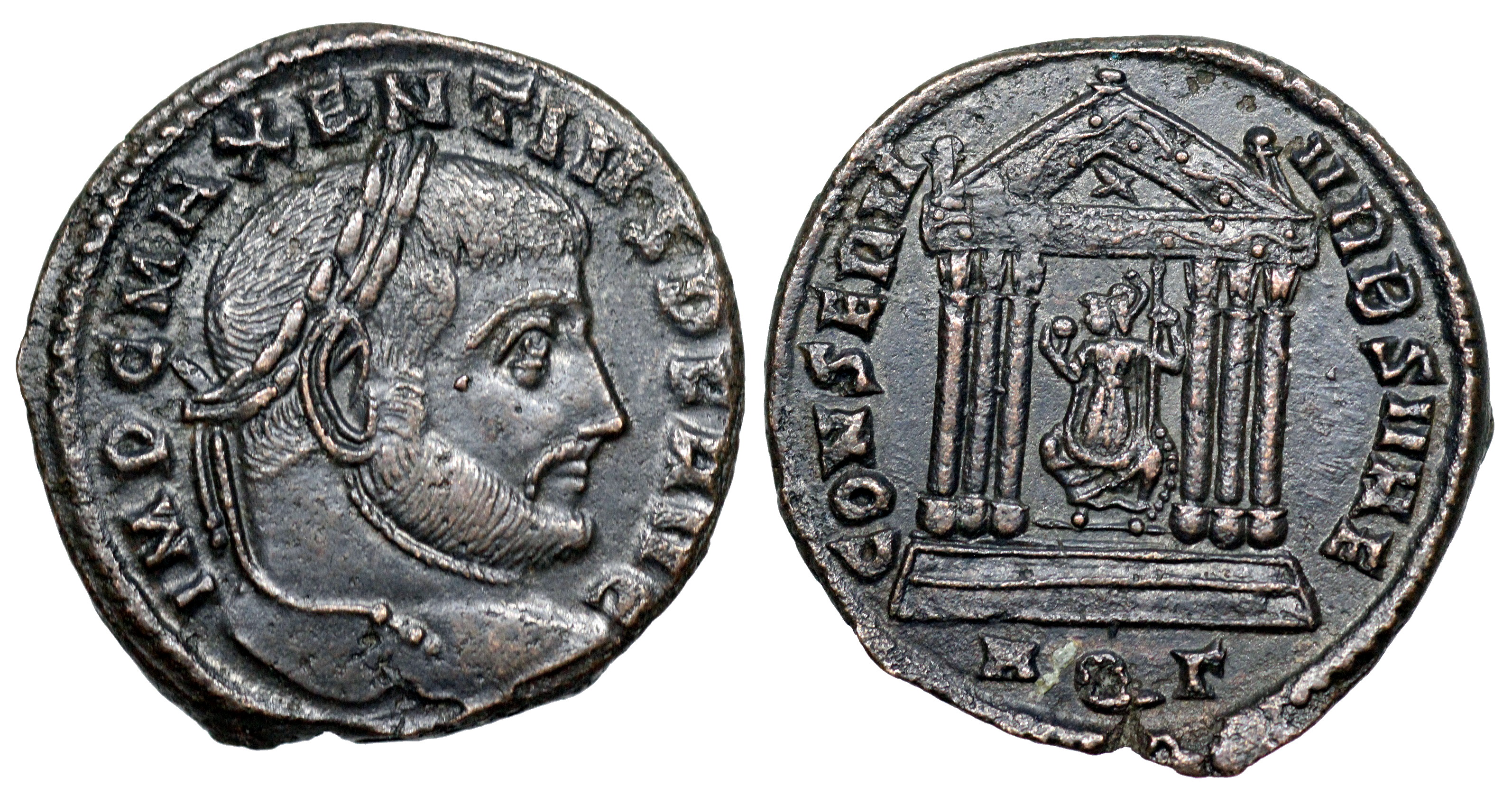 Maxentius CONSERV VRB SVAE from Aquileia | Roman Imperial Coins
