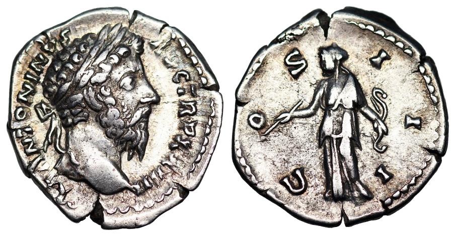 Marcus Aurelius COS III; Diana reverse from Rome | Roman Imperial Coins