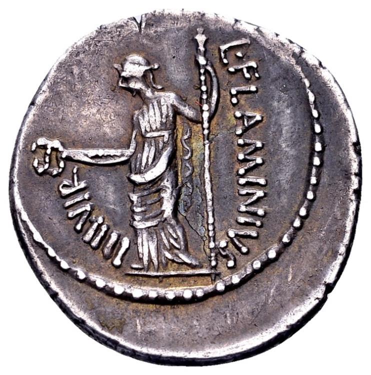 L. Flaminius Chilo. | Roman Republican Coins