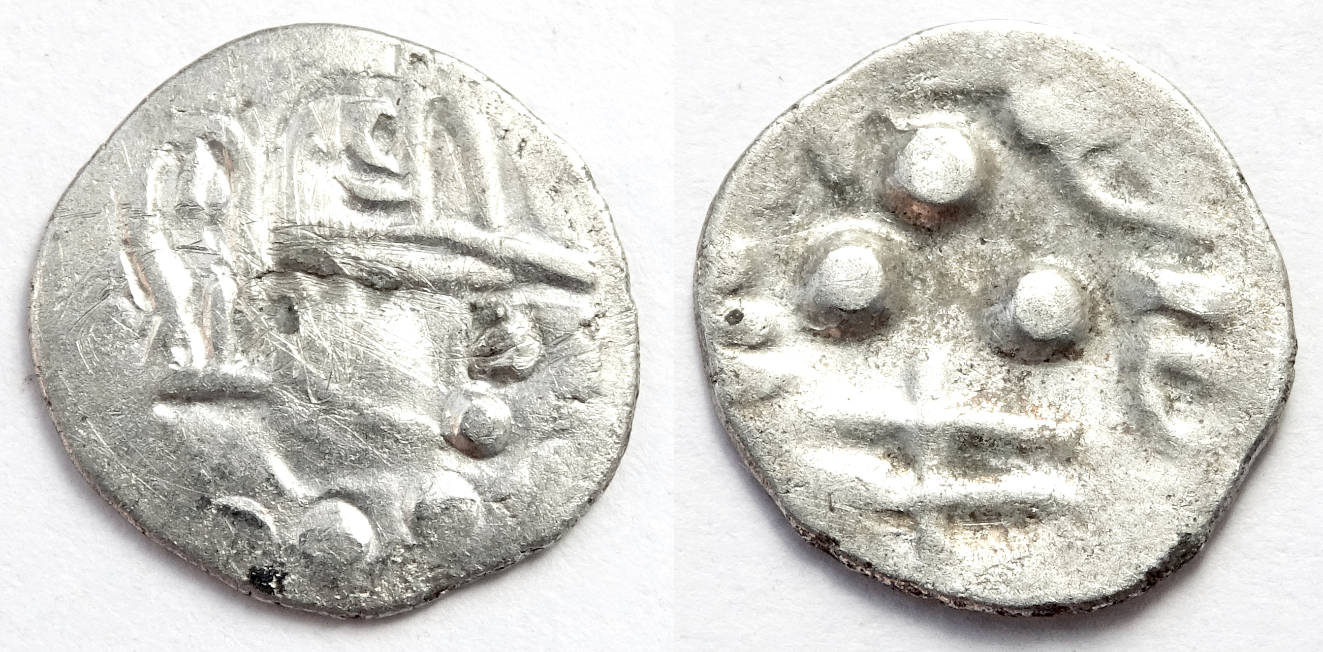 INDIA, SINDH: Tapana silver dramma. Rare. | Ancient Eastern Coins