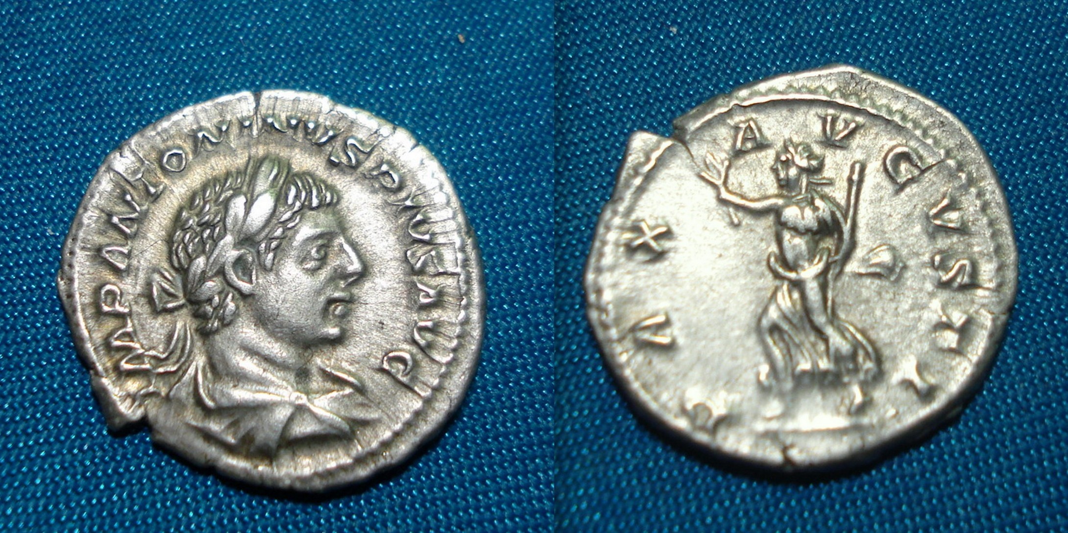 Elagabalus AR Denarius Pax | Roman Imperial Coins