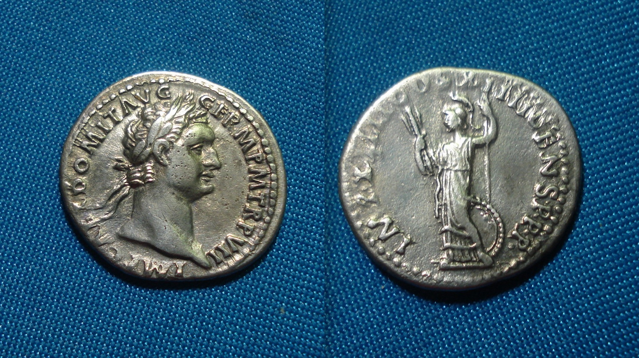 Domitian Denarius Minerva | Roman Imperial Coins