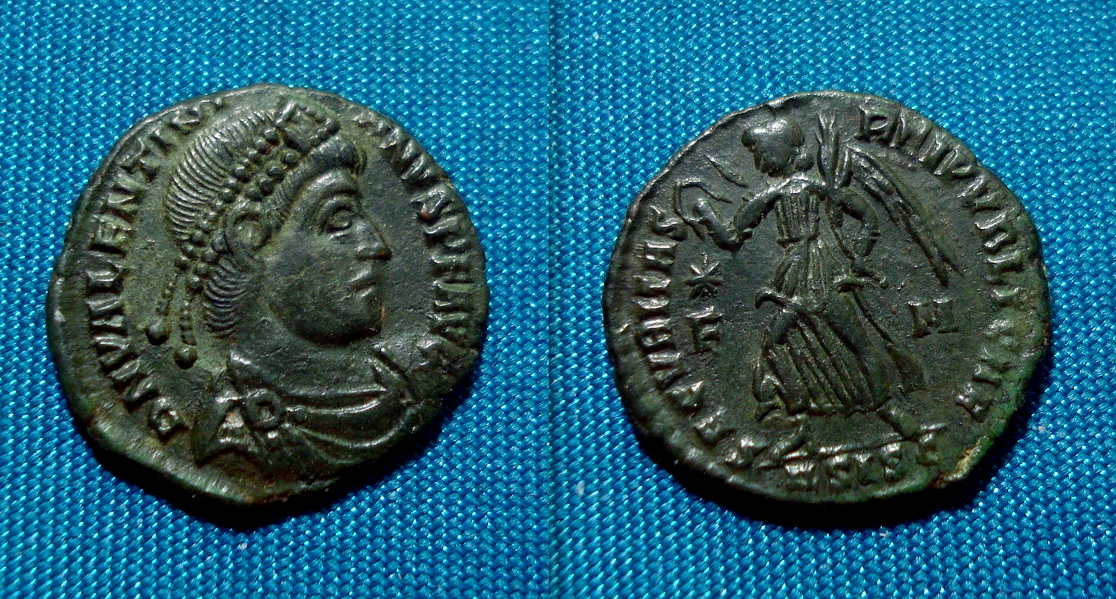 Valentinian I AE Follis Siscia | Roman Imperial Coins
