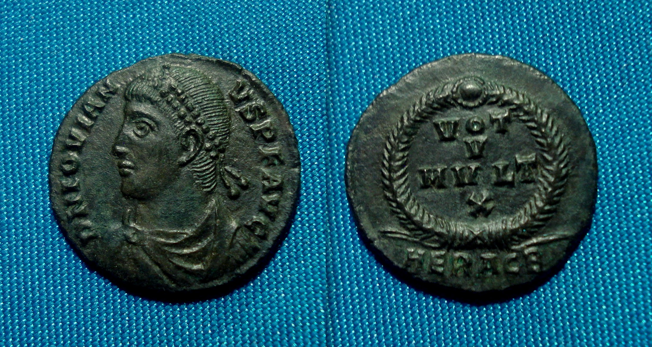 Jovian AE20 Follis Heraclea. | Roman Imperial Coins