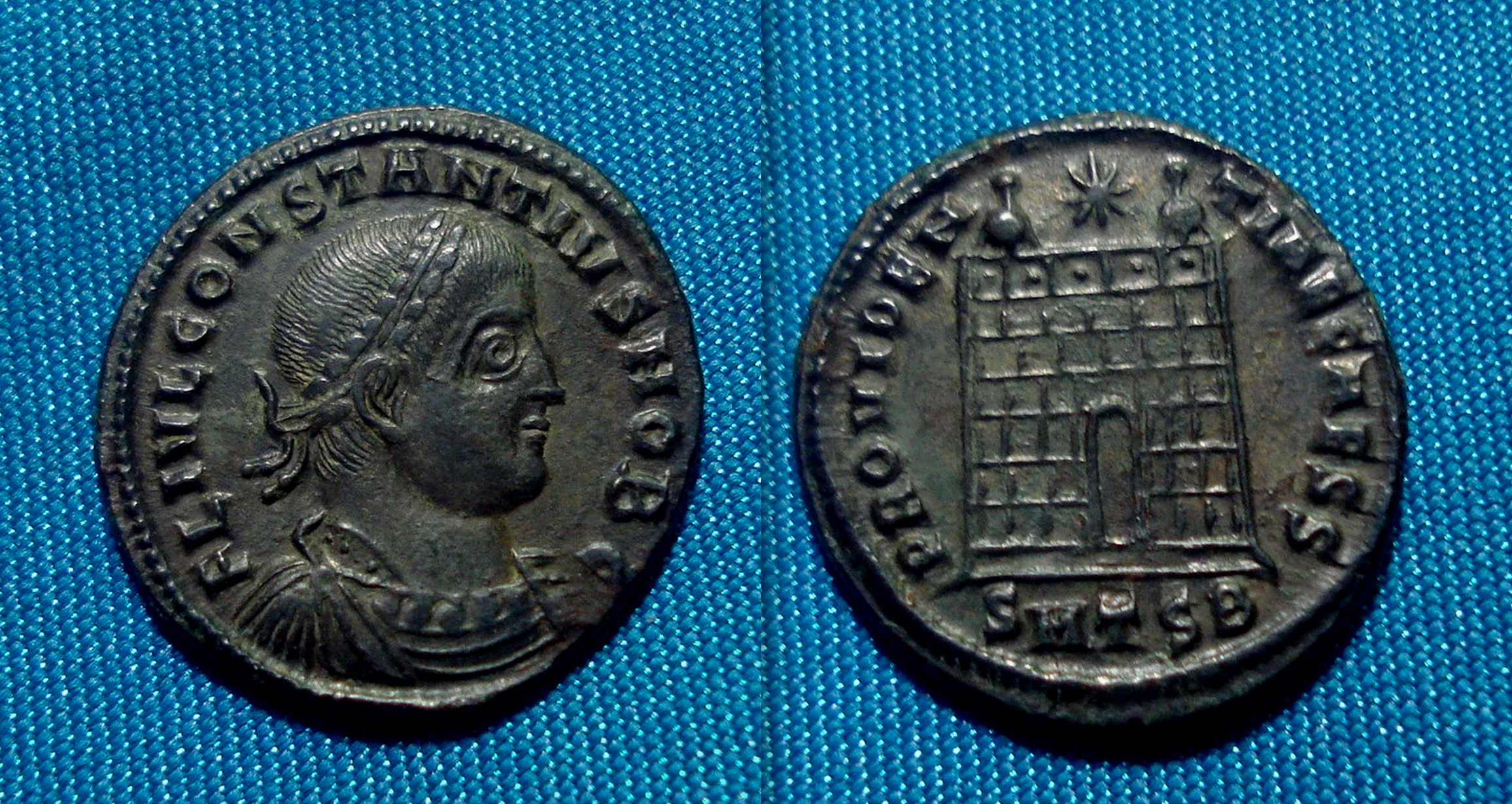Constantius II as Caesar AE20 EF | Roman Imperial Coins