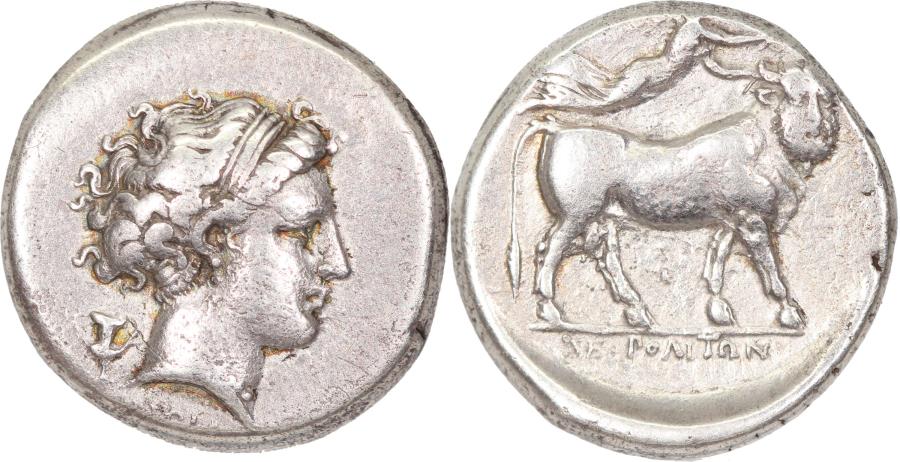 Campania, Neapolis, c. 300-275 BC. AR Nomos | Greek Coins
