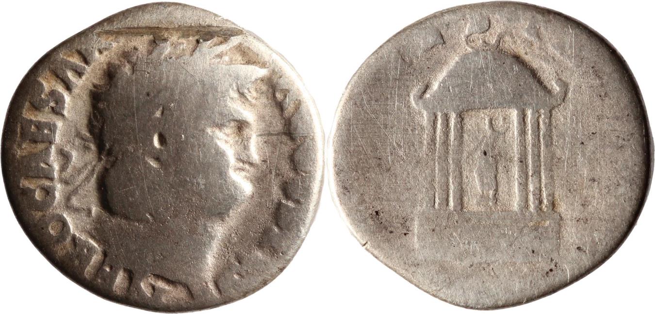 Rome, Nero, Vesta denarius | Roman Imperial Coins