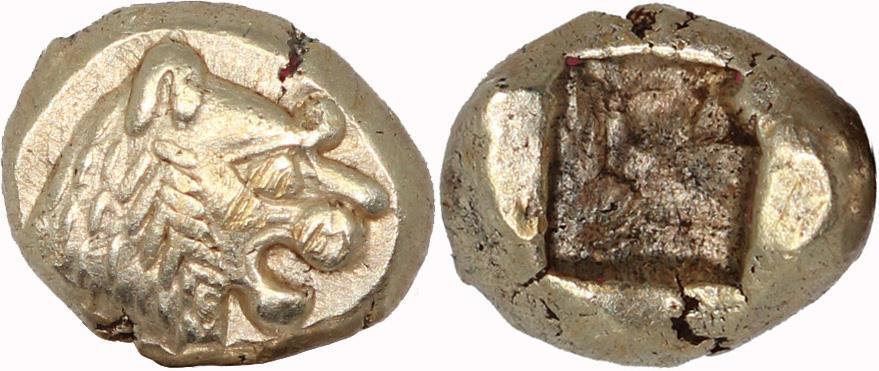 Kings of Lydia, Alyattes or Kroisos, c. 620/10 - 550/39 BCE. EL 12th ...