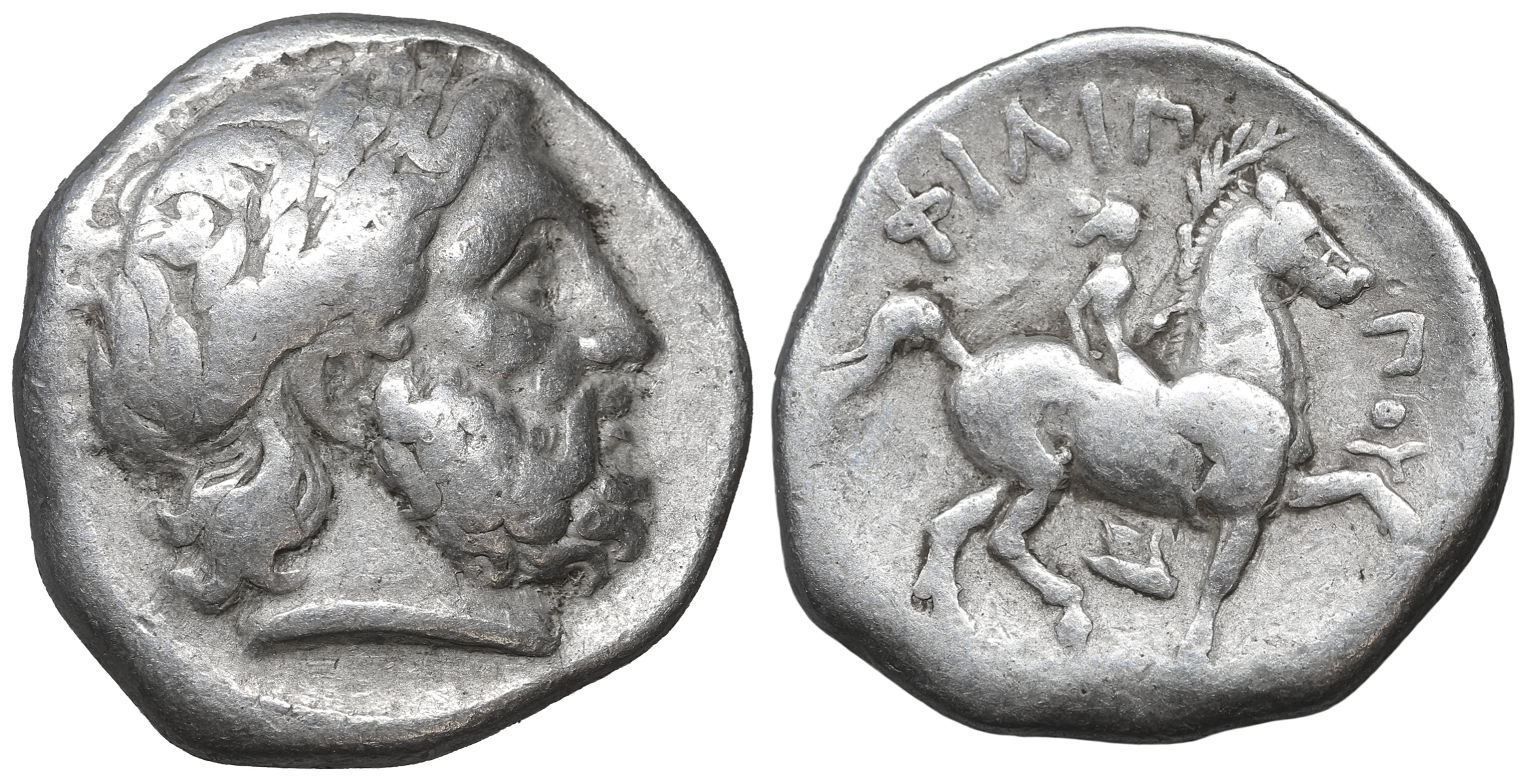 Kings of Macedon Philip II 359-336 BC AR Tetradrachm | Greek Coins