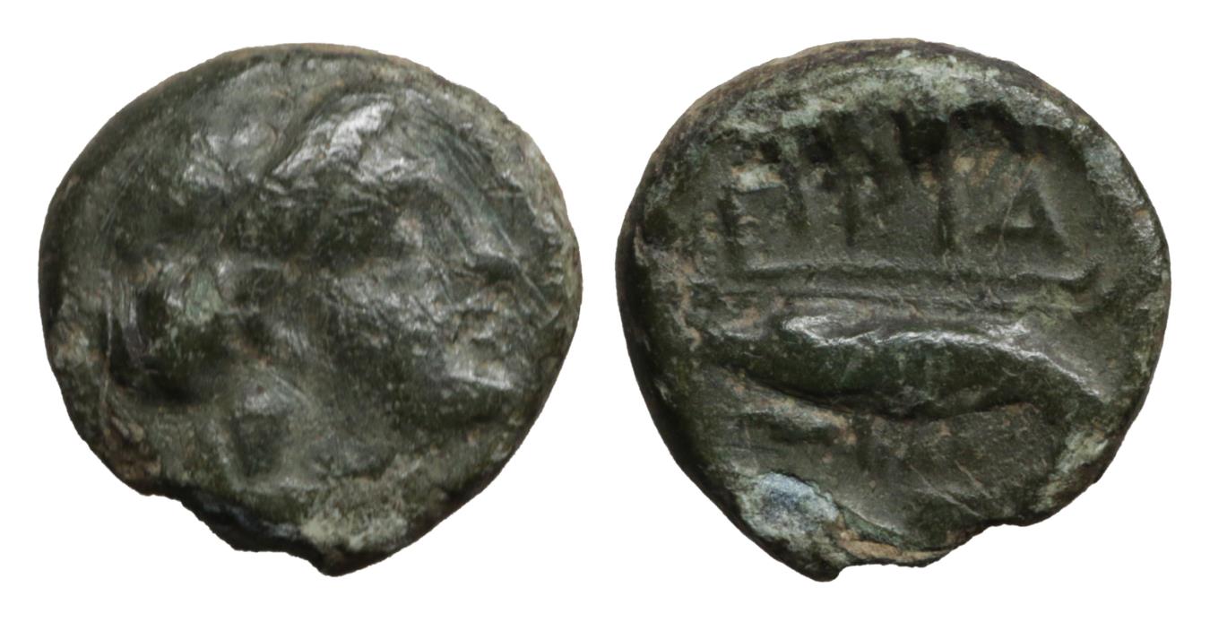 MYSIA. Priapos. 4th-3rd centuries BC. Bronze VFXF | Greek Coins