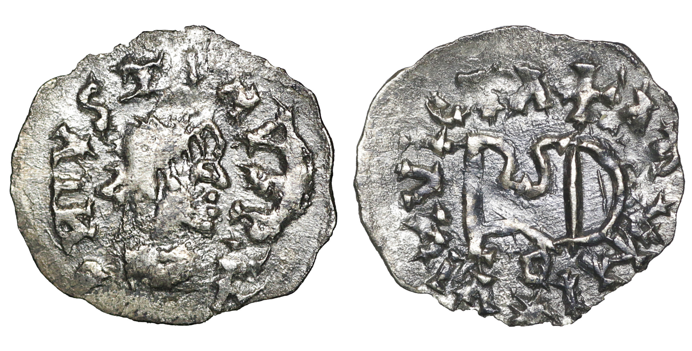 GEPIDS. Theodoric the Great (489-526). 1/2 Siliqua. Sirmium. Rare. XF