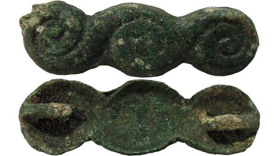 CHINA ZHOU DYNASTY 1122-255 BC PRIMITIVE MONEY 16x50 mm - 9 gr