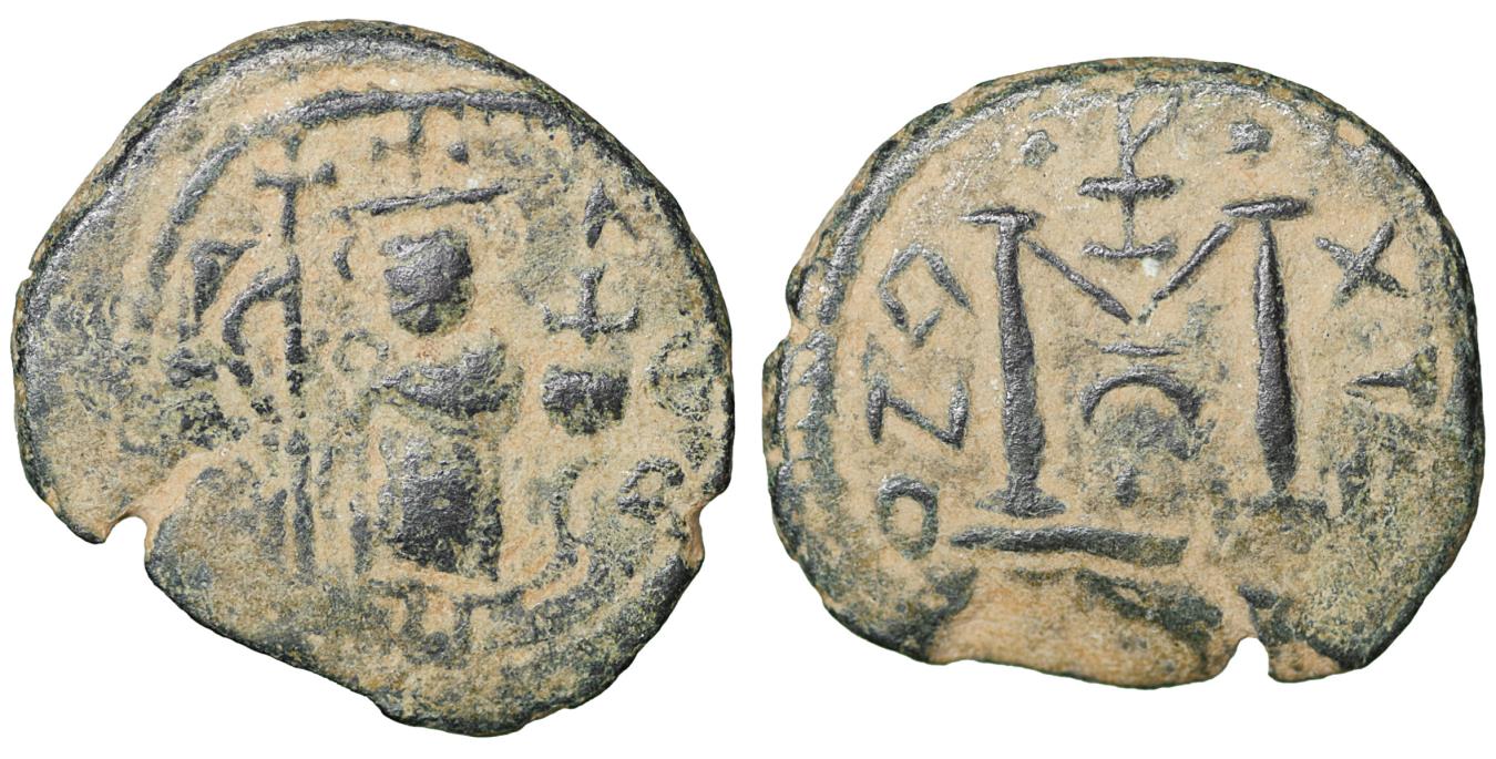 Islamic Arab-Byzantine Umayyad Dynasty Æ Fals. Tabariya(?), Late 7th ...