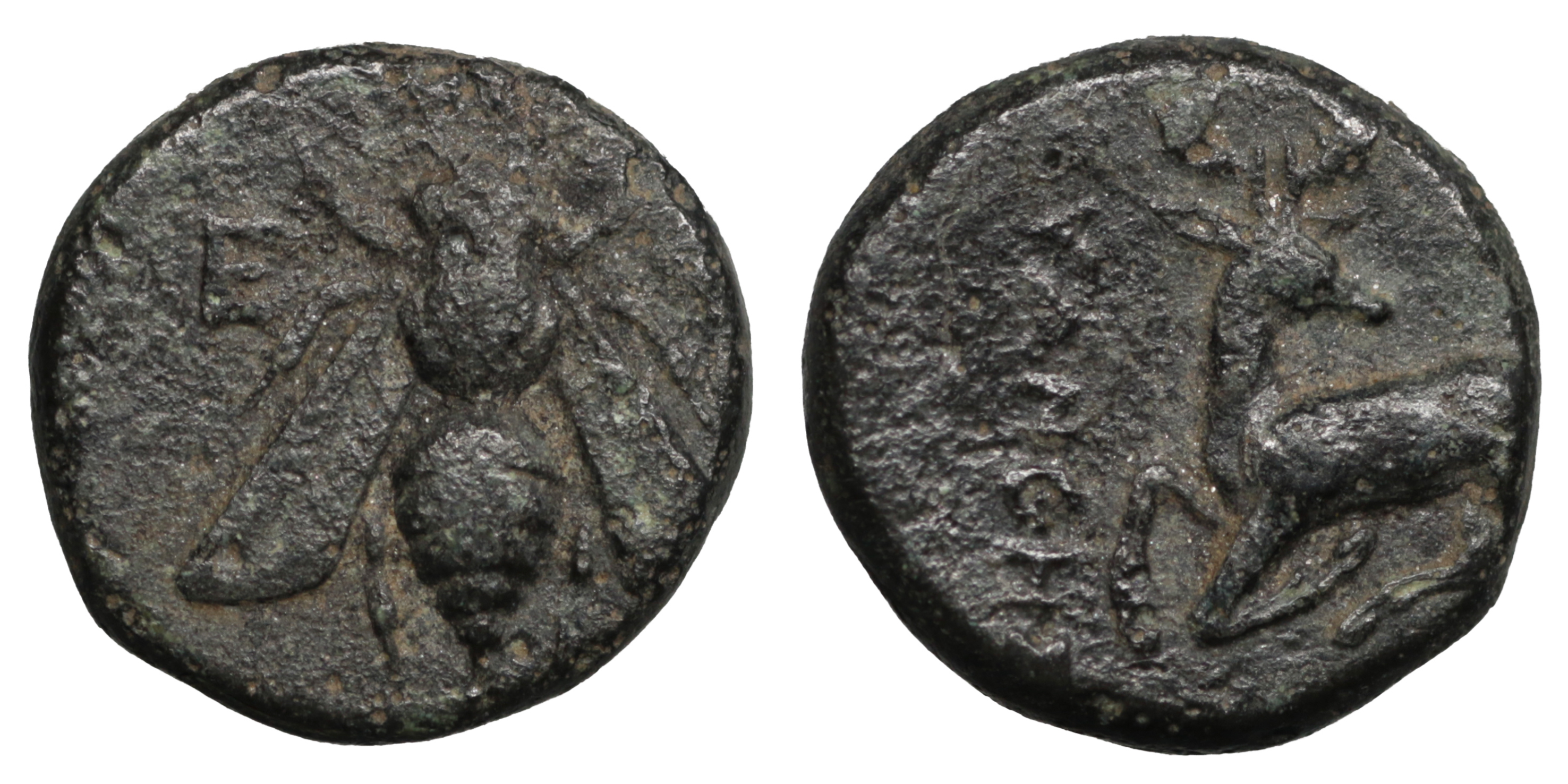 Ionia, Ephesos (387-295 BC) Bee / deer | Greek Coins
