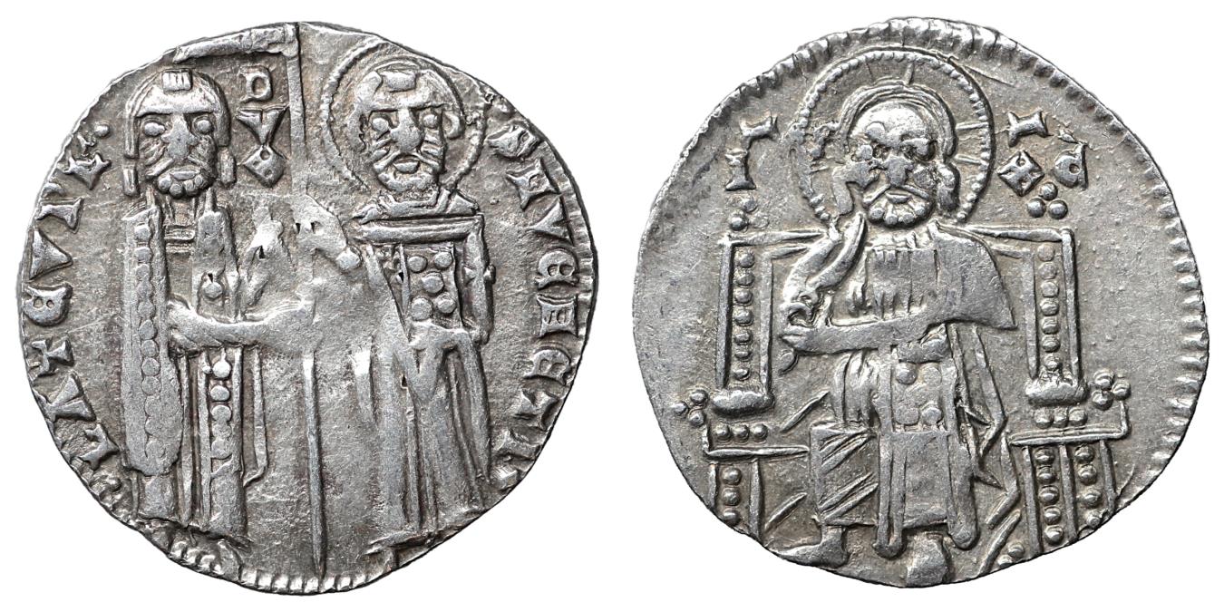 Venice Lorenzo Tiepolo 1268-1275 Grosso XF | European Coins