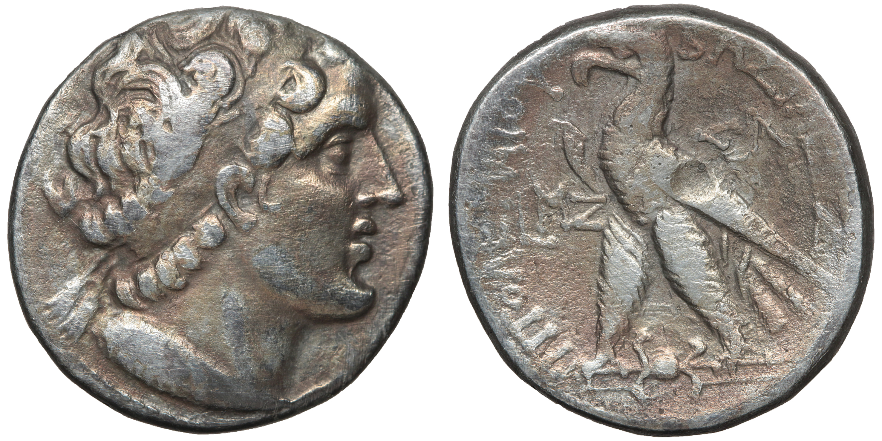 PTOLEMAIC KINGS of EGYPT Ptolemy VIII Euergetes II 145-116 BC AR ...