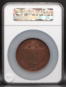 Belgium. Bronze AE68 Medal 1842 MS62 Impressive NGC capsule | Tokens & Medals